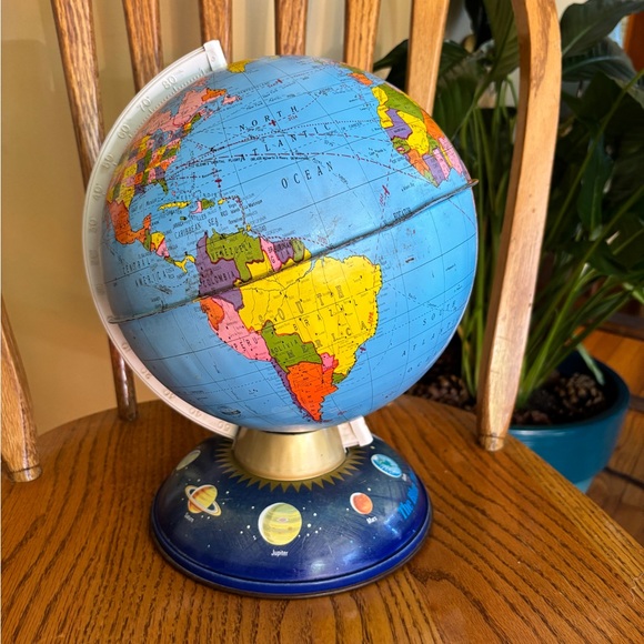 Vintage | Other | Vintage The Blue Planet Tin Globe | Poshmark
